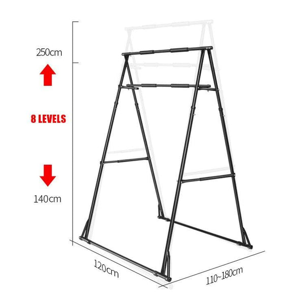 Aerial Stand/Pull-up Bar - Adjustable Height - MEMAX
