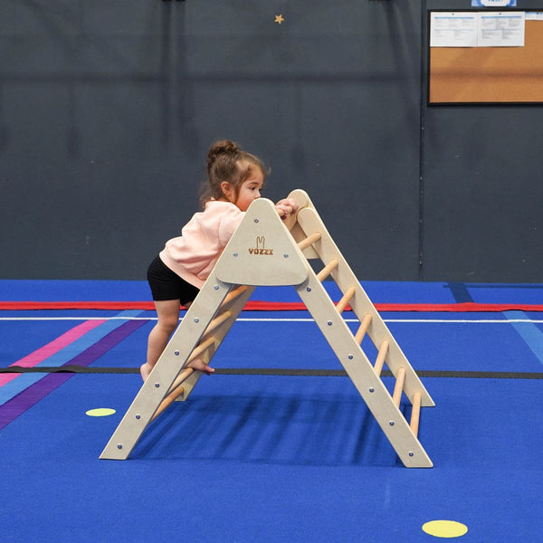 Pikler Climbing Triangle with Tent | Gym Plus Australia - MEMAX